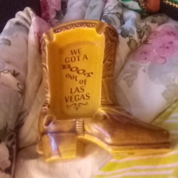 Other | Vintage 197 Boot Ashtray | Poshmark